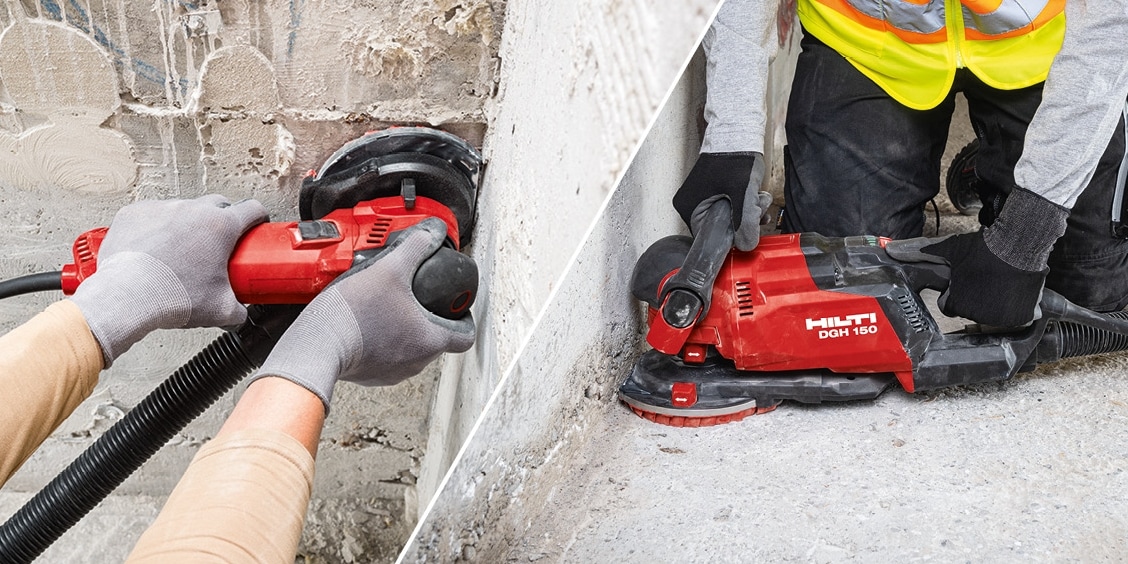 DGH 130 and DGH 150 Diamond Grinding Tools - Hilti Australia