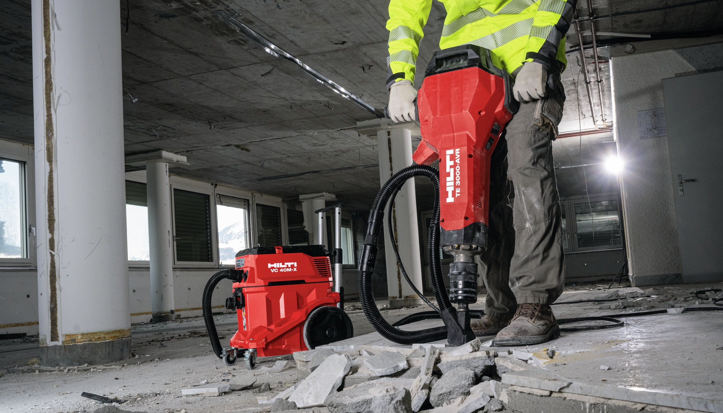 Dust control in demolition - Hilti Australia
