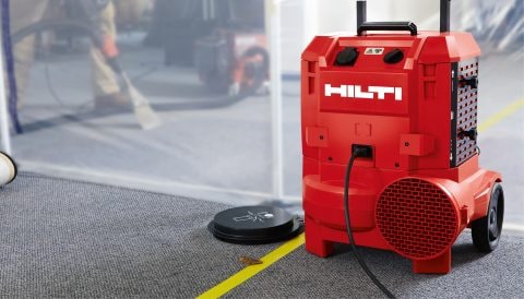 Dust control in demolition - Hilti Australia