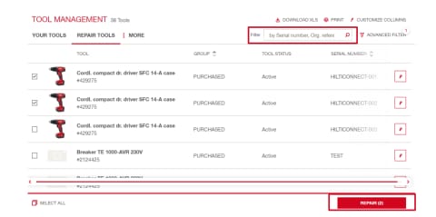 Book my Hilti Repair - Hilti Australia