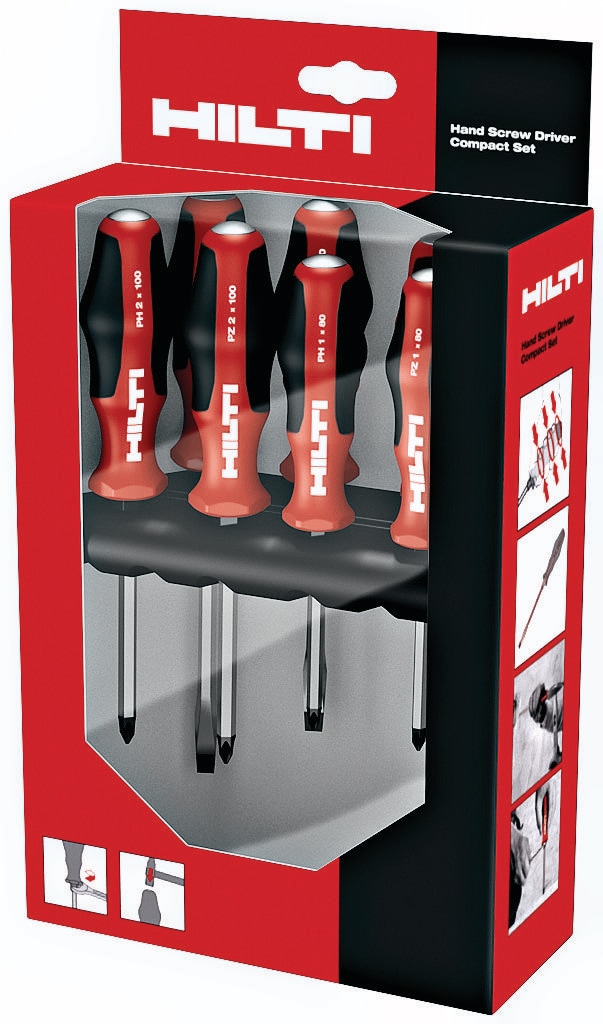S-SD Screwdriver set - Bits and sockets - Hilti Australia