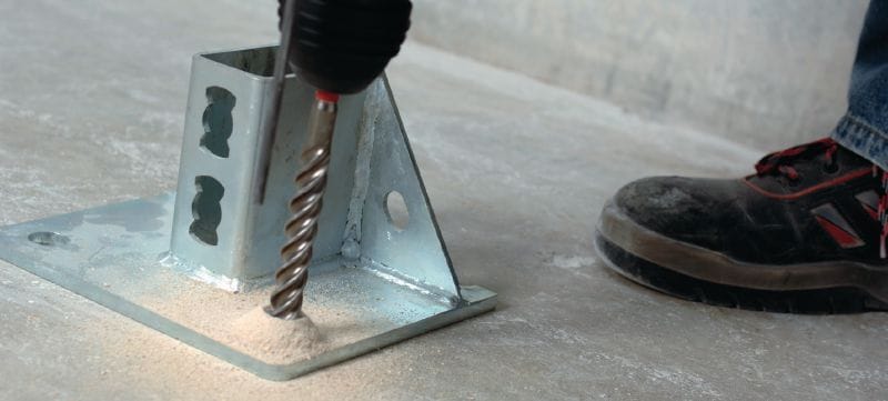 Te Cx Sds Plus Metric Hammer Drill Bit Set Concrete And Masonry