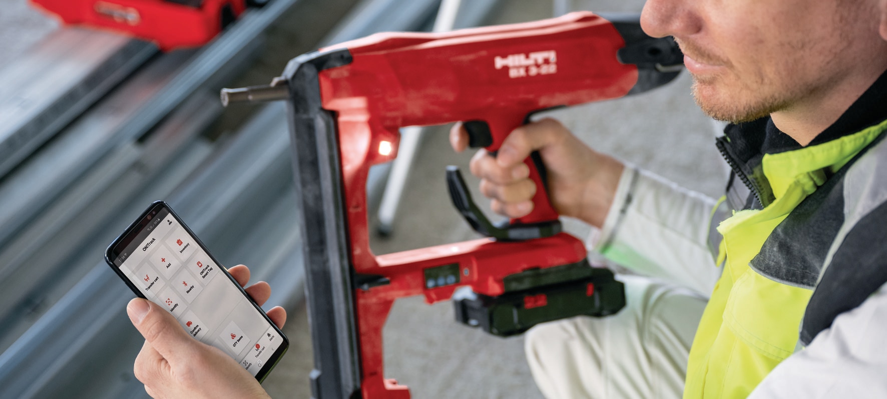 BX 3 22 Cordless concrete nailer Direct fastening tools Hilti Australia