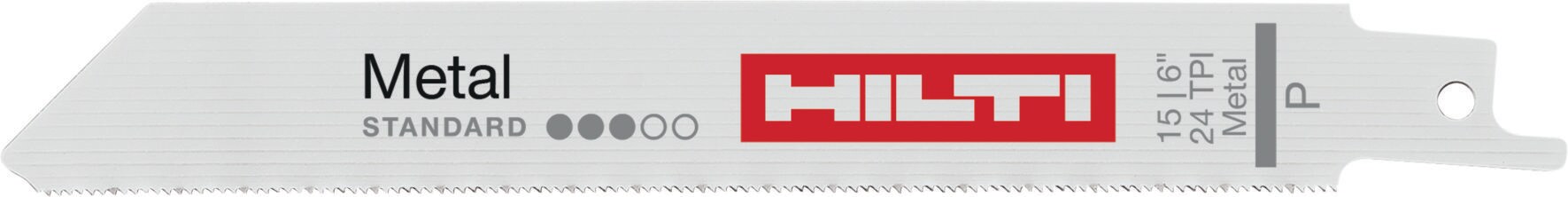 Sheet metal reciprocating saw blades Saw blades Hilti Australia