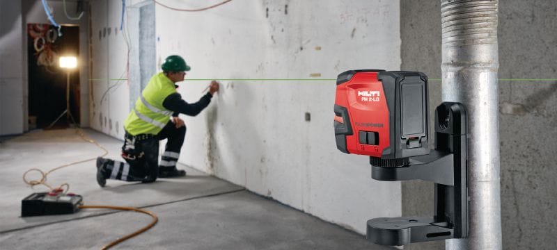PM 2-LG Line laser level - Line and Point Lasers - Hilti Australia