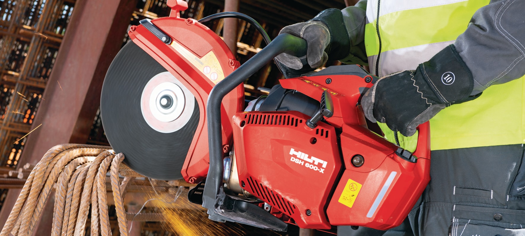 DSH 600 X Petrol cut off saw 300mm Concrete saws Hilti Australia