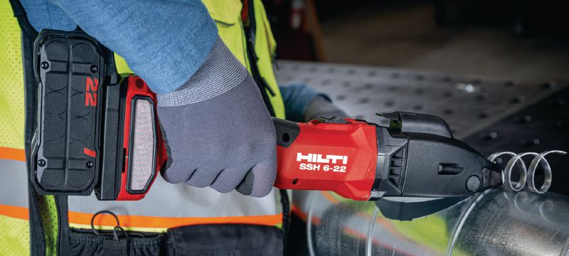 SSH 6-22 cordless metal shears - Specialty power tools - Hilti Australia