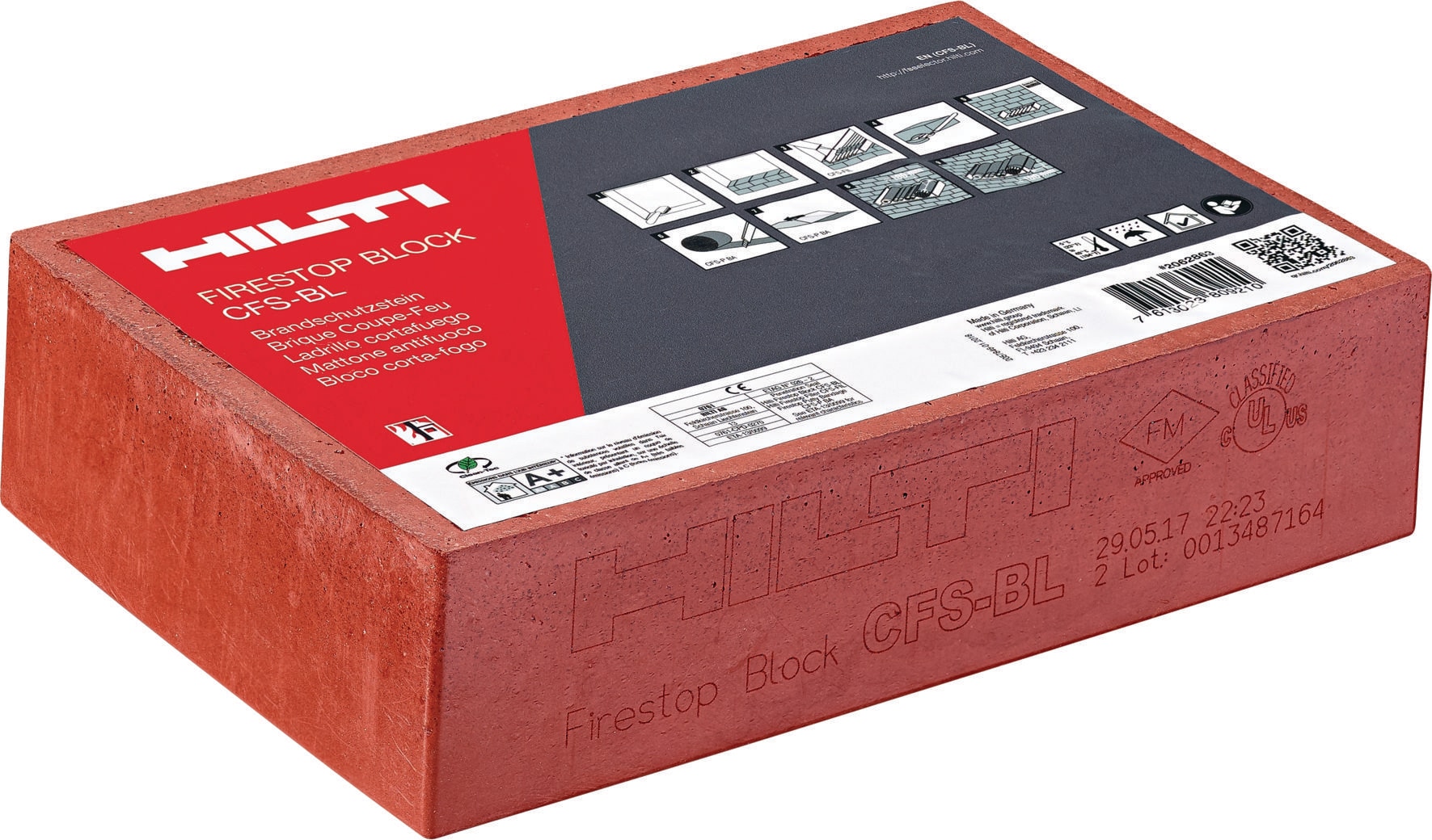 CFS-BL firestop block - Firestop blocks, plugs, or cushions - Hilti ...