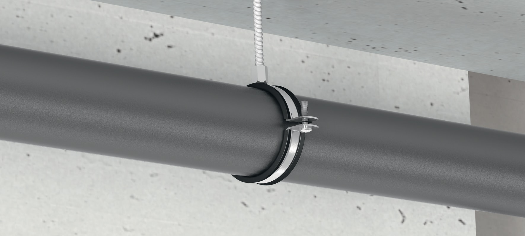 MP PI HDG Pipe supports Hilti Australia